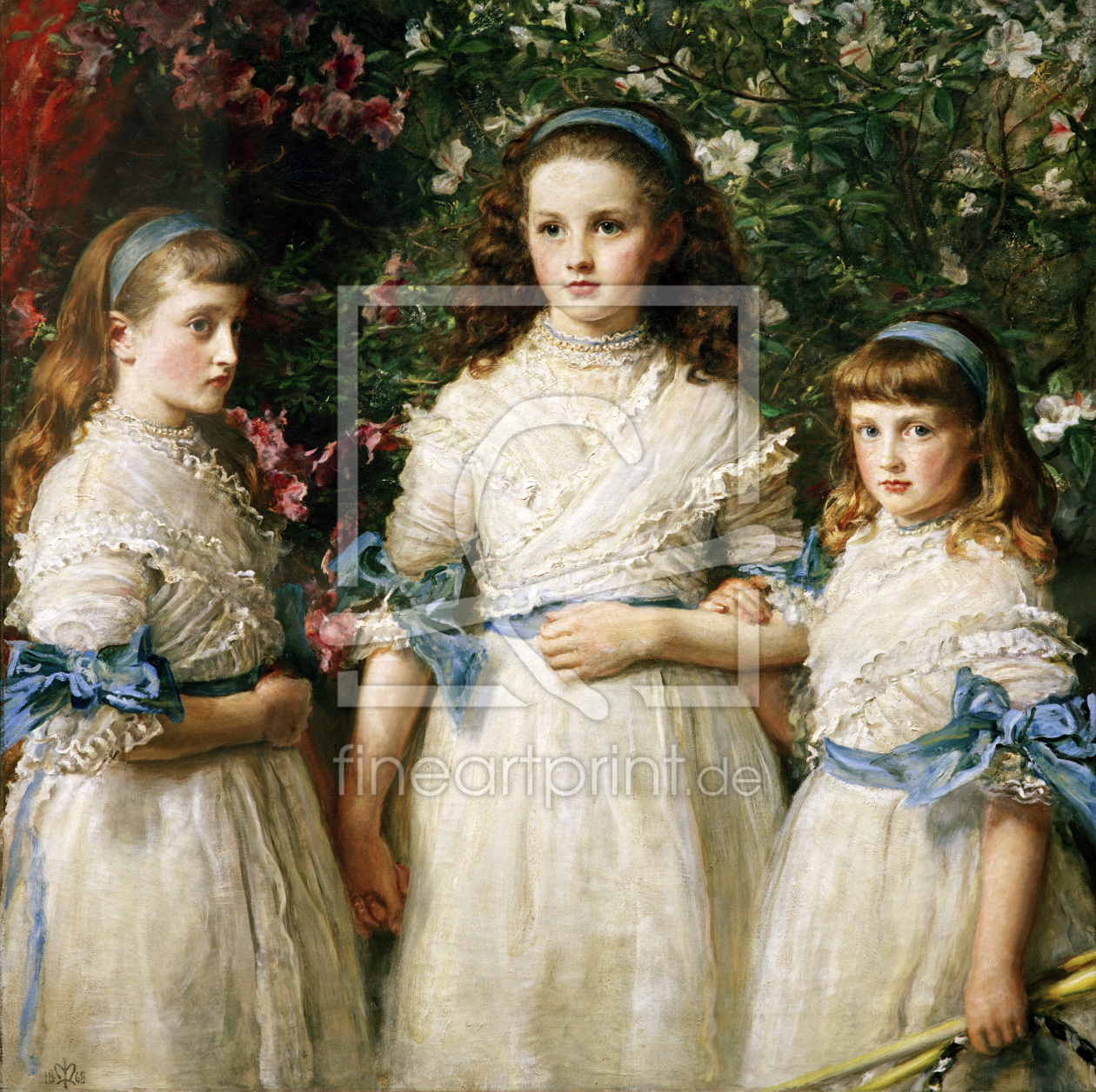 J.E.Millais, Sophie Gray as a canvas print 30005898
